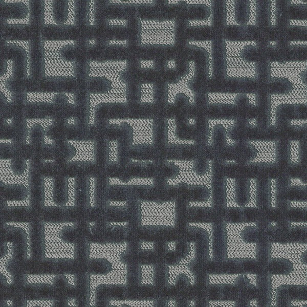 Remnant of Mayer Labyrinth Smoke Upholstery Fabric – Toto Fabrics