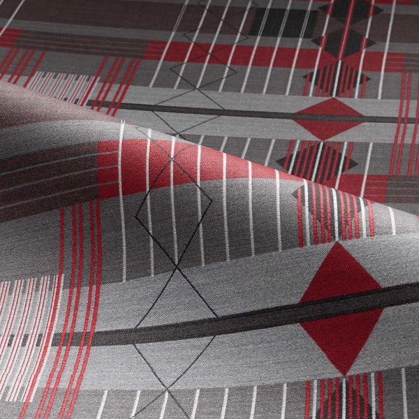 Designtex Plexus Garnet Geometric Upholstery Fabric – Toto Fabrics