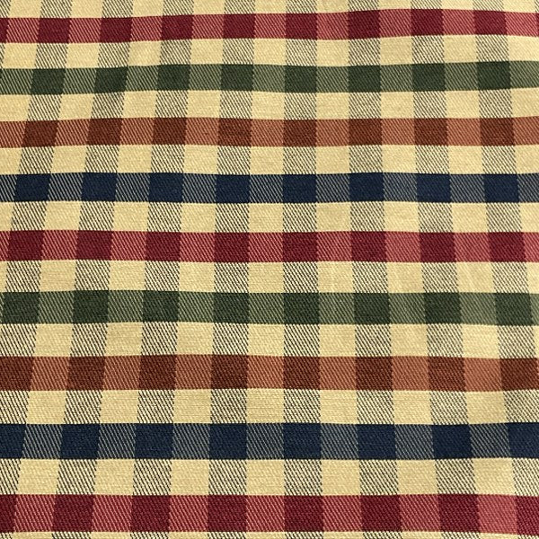 David Rothschild Checkmate Fiesta Crypton Check Upholstery Fabric ...