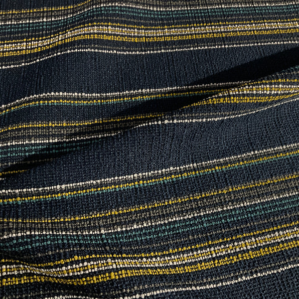 Arc-Com Raya Midnight Blue Stripe Upholstery Fabric – Toto Fabrics