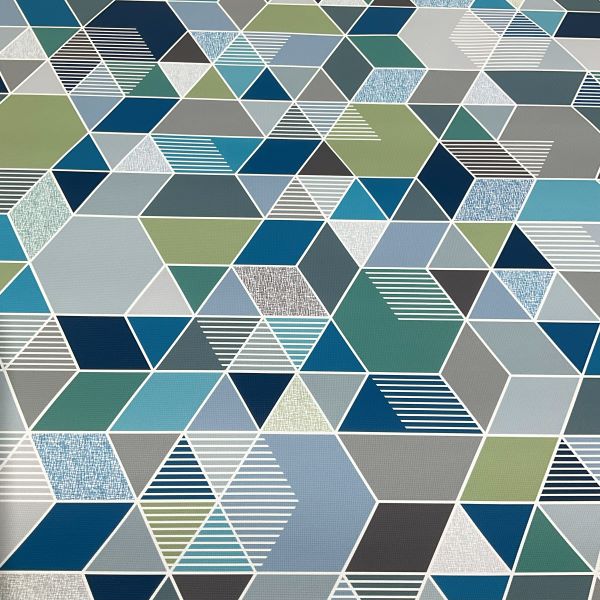 Designtex Tilt Oceania Geometric Upholstery Vinyl – Toto Fabrics