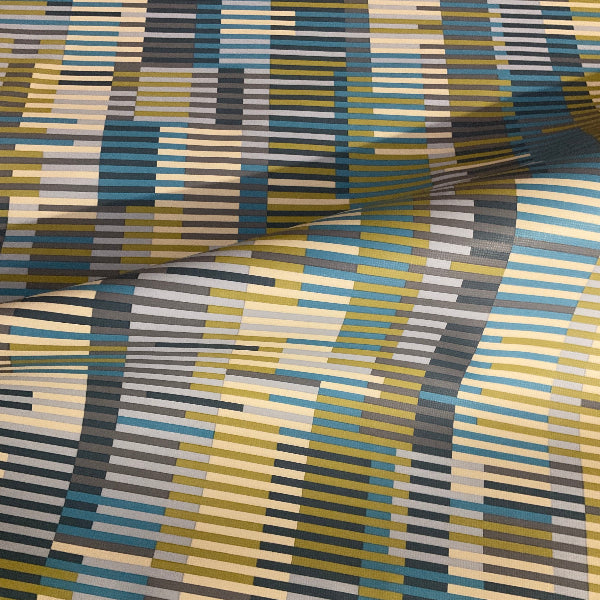 Maharam Serried Boardwalk Blue Upholstery Vinyl – Toto Fabrics