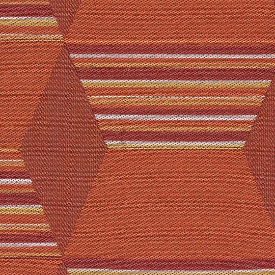 Remnant of Designtex Hexstripe Red Orange Upholstery Fabric – Toto Fabrics