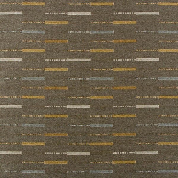 Arc-Com Fabrics Upholstery Fabric Colorful Staggered Stripe ETC Stone ...