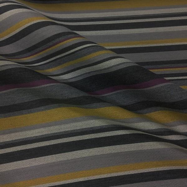 Mayer Infinity Quartzite Stripe Sunbrella Gray Upholstery Fabric – Toto ...