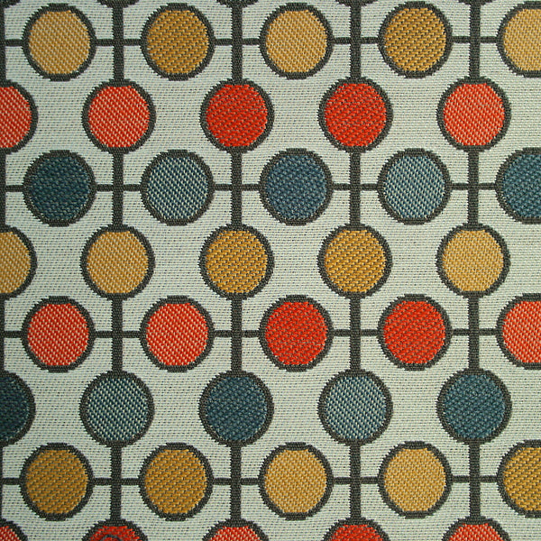 Designtex Pop Art Autumn White Upholstery Fabric – Toto Fabrics